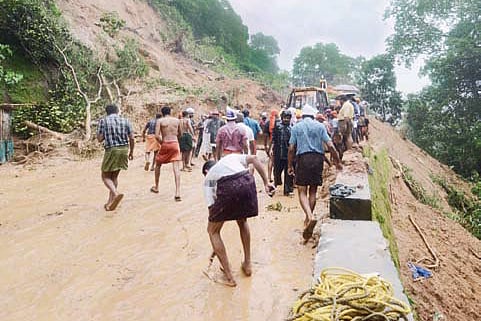Heavy rains unleash landslides; claim 15, wreak havoc in state