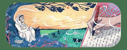 Google celebrates Jnanpith writer Mahadevi Varma with doodle