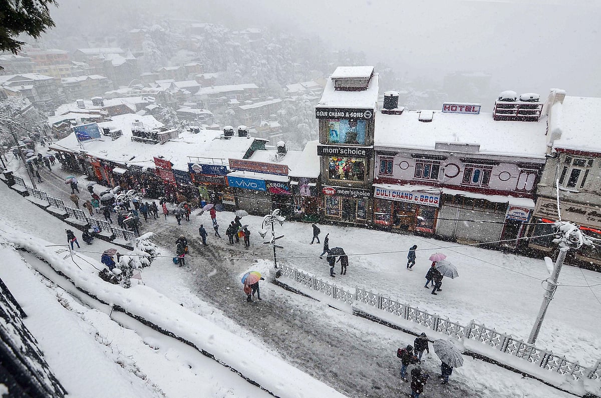 Cold wave persists in Himachal Pradesh, fresh snowfall in higher reaches