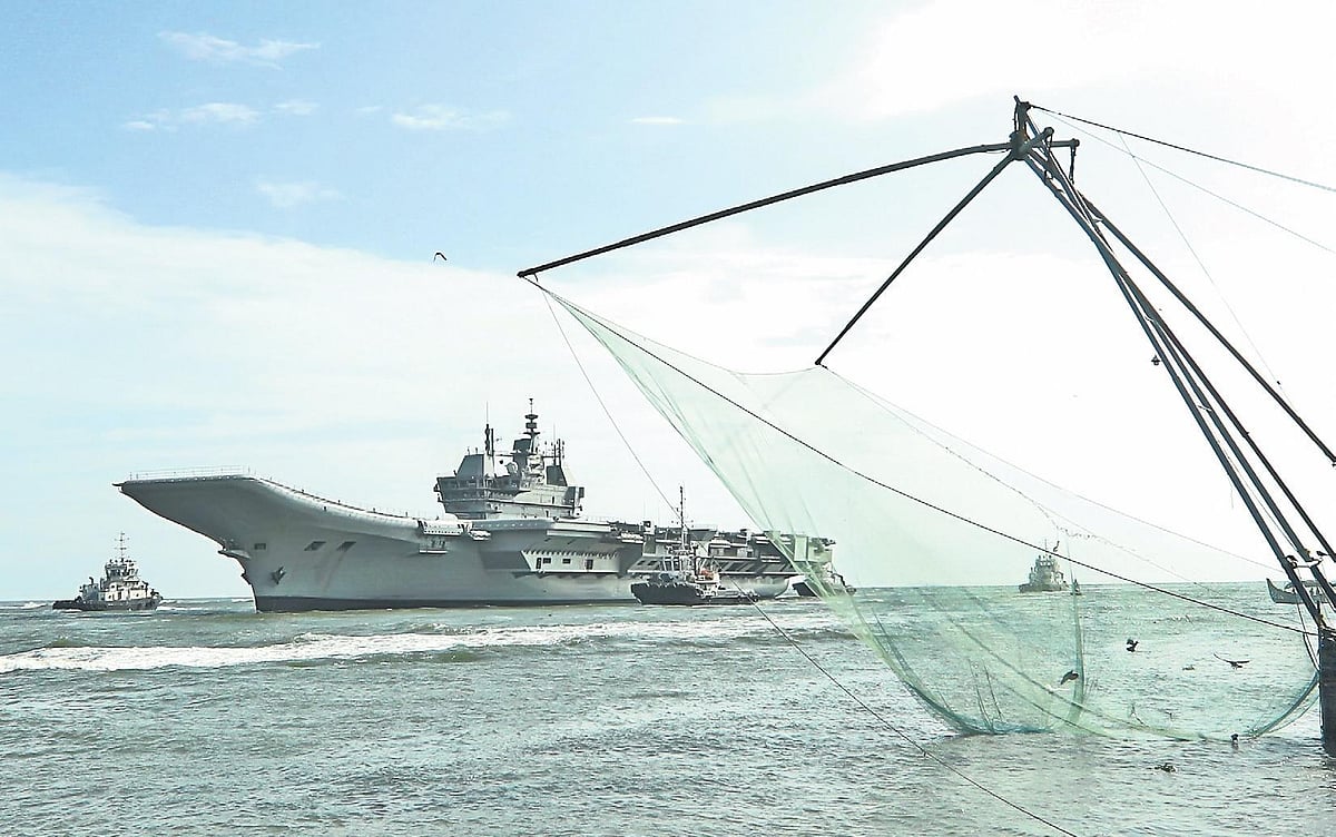 Kochi police track caller behind INS Vikrant enquiry, but suspect ...