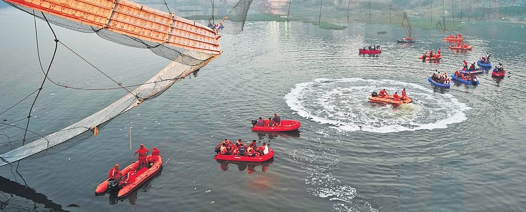 Morbi bridge collapse: Gujarat High Court grants regular bail to two ...