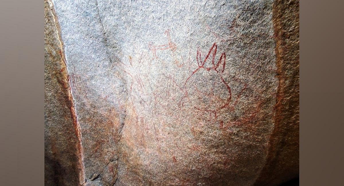 Over 6000-year-old rock-art found in Manchirevula forest trek park