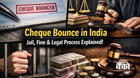 Cheque Bounce Rules in India: Jail, Fine, Legal Process Explained 2026