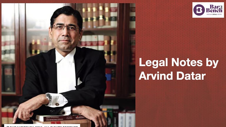 Legal Notes by Arvind Datar: The teasing illusion of alternative remedy
