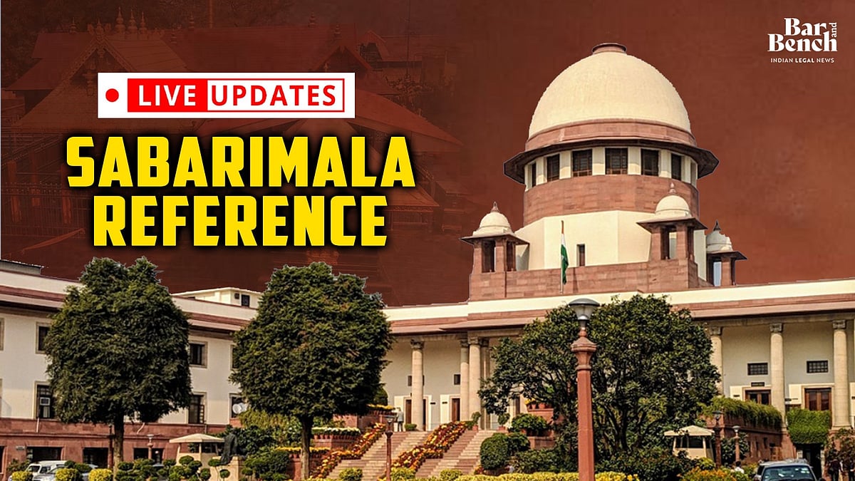 Sabarimala reference hearing: Live updates from Supreme Court - Day 13