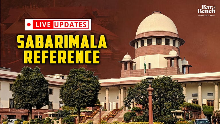 Sabarimala reference hearing: Live updates from Supreme Court - Day 13