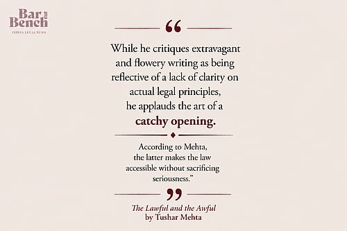[Book Review] The Lawful and the Awful by Tushar Mehta: Quirky tales ...