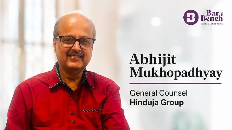 Think of yourself as a brand: Hinduja Group GC Abhijit Mukhopadhyay on ...