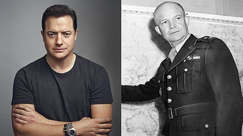 Brendan Fraser to play Dwight D Eisenhower in Pressure