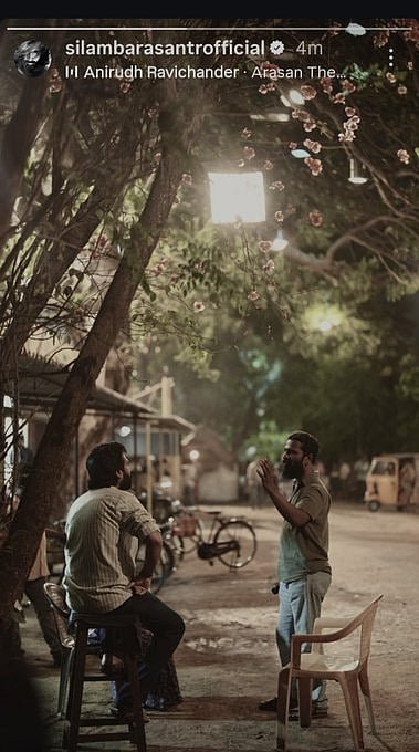 Arasan shoot resumes; Silambarasan and Vetri Maaran engage in deep ...