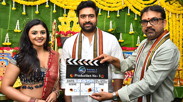 Rohith Nara’s new film launched; Nayan Sarika plays female lead
