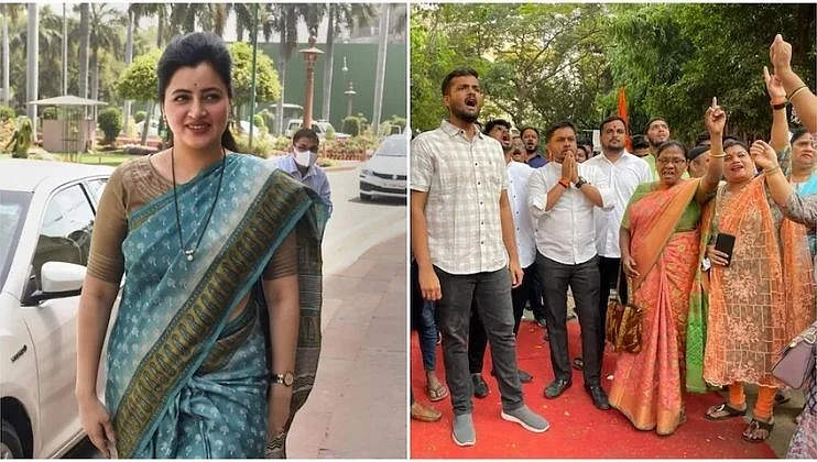 Navneet Rana|नवनीत राणा बॅकफूटवर! म्हणाल्या- उद्देश पूर्ण