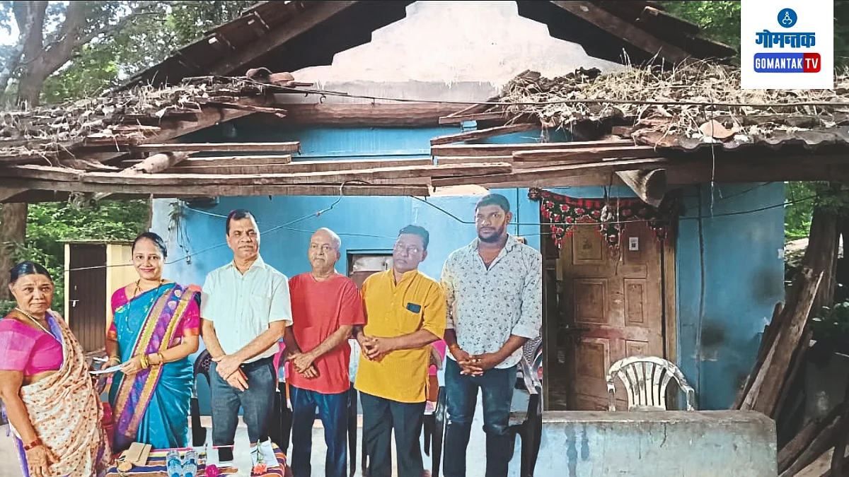 नानोड्यातील ‘त्या’ गरीब महिलेला मिळाला मदतीचा हात ; आमदारांनी दिला धीर ...