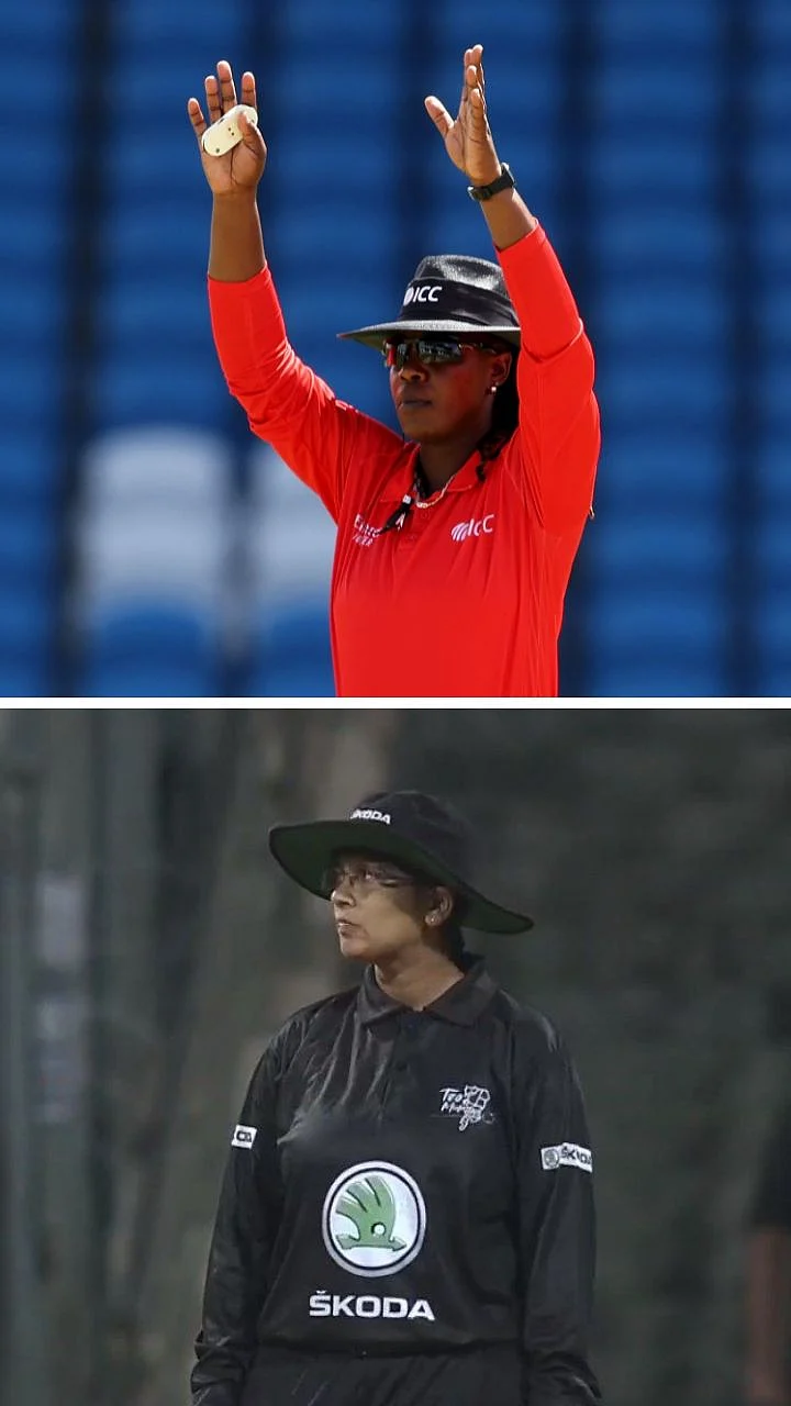 एकाच दिवशी दोन महिला क्रिकेट अंपायरने रचला इतिहास | Vrinda Rathi India ...