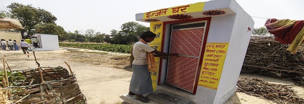 Despite toilets in place, a quarter of rural population stuck to open ...