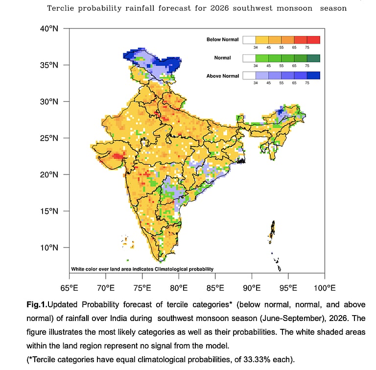 IMD Cuts 2026 Monsoon Forecast to 90% of LPA, Warns 60% Chance of ...