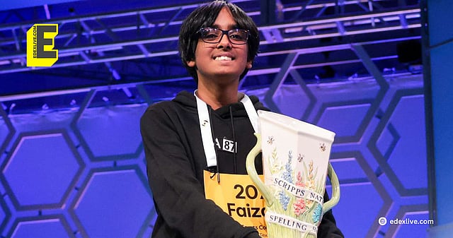 Faizan Zaki wins Scripps National Spelling Bee 2025 Champion title ...