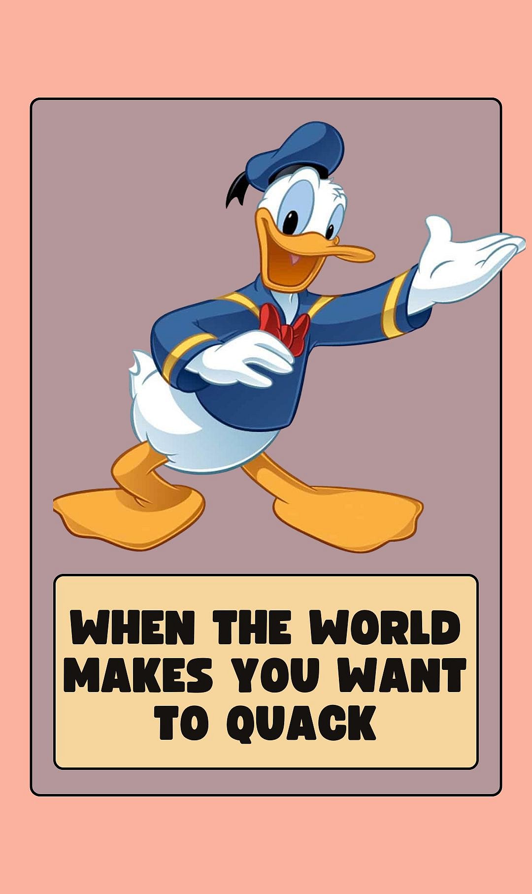 Career lessons from Donald Duck!
