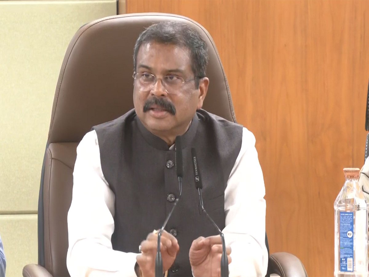 Union Education Minister Dharmendra Pradhan attends Pragati Path Yatra