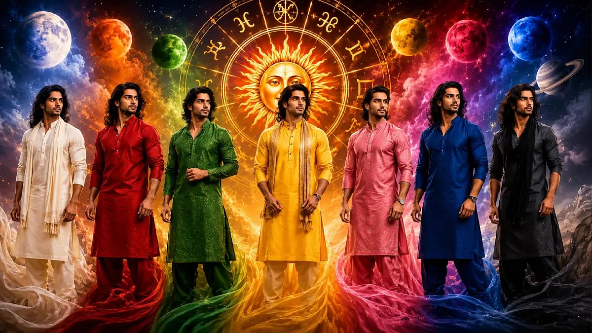 বার অনুযায়ী পোশাকের রং: সোমবার থেকে রবিবার কোন দিন কোন রং পরলে মিলবে ...