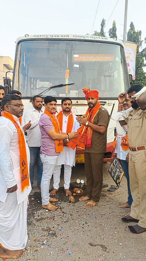 श्री क्षेत्र आळंदी ते किल्ले रायगड बस सेवा सुरू