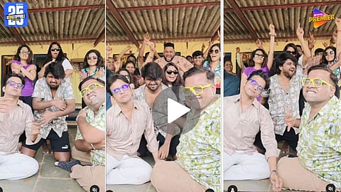 Viral Video : 'नटीनं मारली मिठी' गाण्यावर मराठी कलाकारांचा भन्नाट डान्स ...