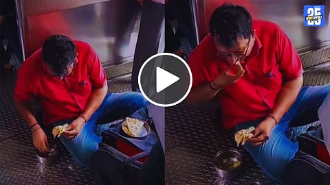 Viral Video : लोकलचा जीवघेणा प्रवास अन् धडपडणारा बाप...; गर्दीत खाली ...
