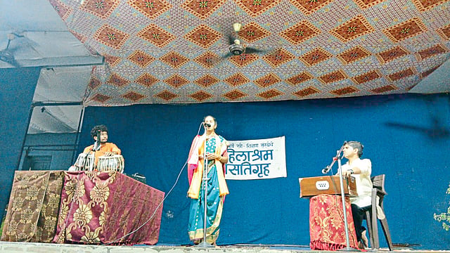 महिलाश्रम वसतिगृहात कीर्तन सोहळा उत्साहात