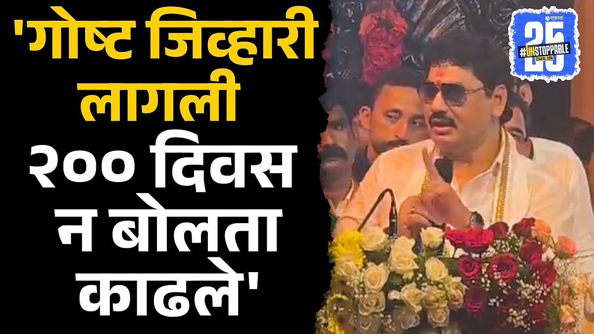 Dhananjay Munde: 'गोष्ट जिव्हारी लागली, २०० दिवस न बोलता काढले'