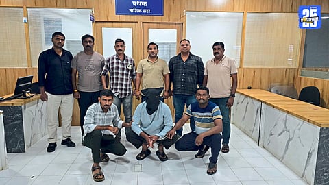 Nashik Crime : १५ लाखांच्या खंडणीप्रकरणी टिपर गँगचा म्होरक्या शाकीर ...