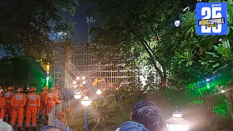 Nagpur Koradi Temple Accident: Iron Gate Slab Collapse Injures 17 ...