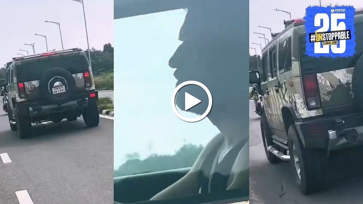 MS Dhoni Army Themed Hummer | Dhoni Beast Mode Car Viral Video | 75 ...