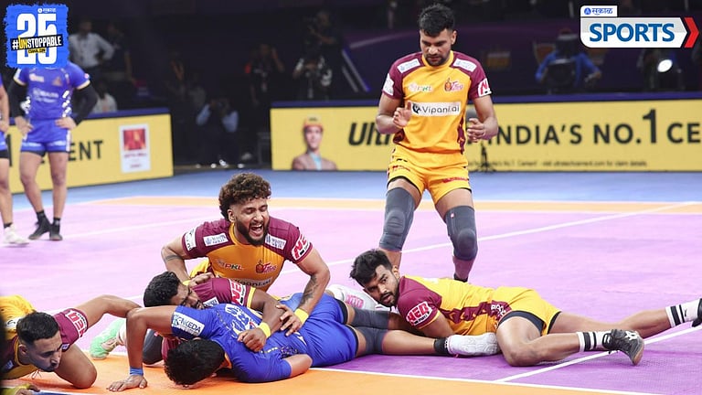 PKL 12: PUNERI PALTAN BEAT BENGALURU BULLS 6-4 IN TIE-BREAKER AFTER 32 ...
