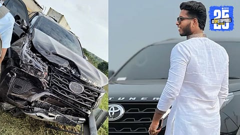 Pratik Shinde Car Accident : पुणे-सोलापूर महामार्गावर भीषण अपघात; रिल ...