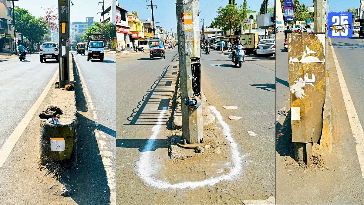 Nashik News : महापालिकेला अपघात झाल्यावरच जाग येणार का? नवीन नाशिकच्या ...