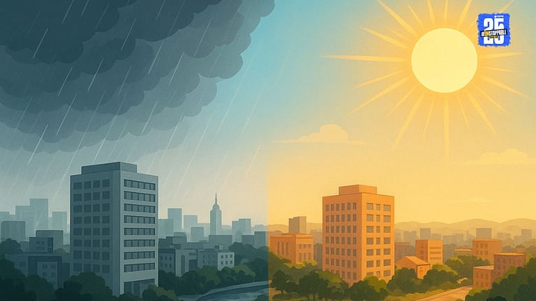 Pune Weather: पुढील ४८ तासांत पुण्यातून मॉन्सूनची माघार, ५ दिवस उन्हाचा ...