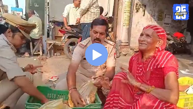 Viral Video : दिवाळीला आजीबाईंची एकही पणती विकली गेली नाही, पण ...