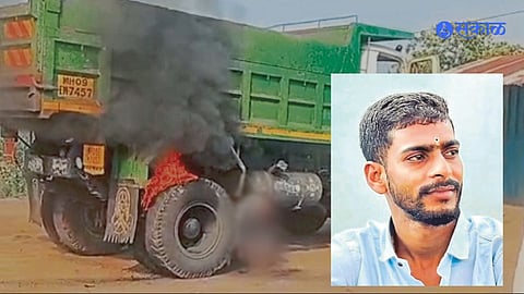Kolhapur kagal accident news update|कागलमध्ये भीषण अपघात! डंपरचा ...