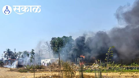 Major Scrap Yard Fire Near Mangaon Causes Heavy Smoke on Mumbai-Goa ...
