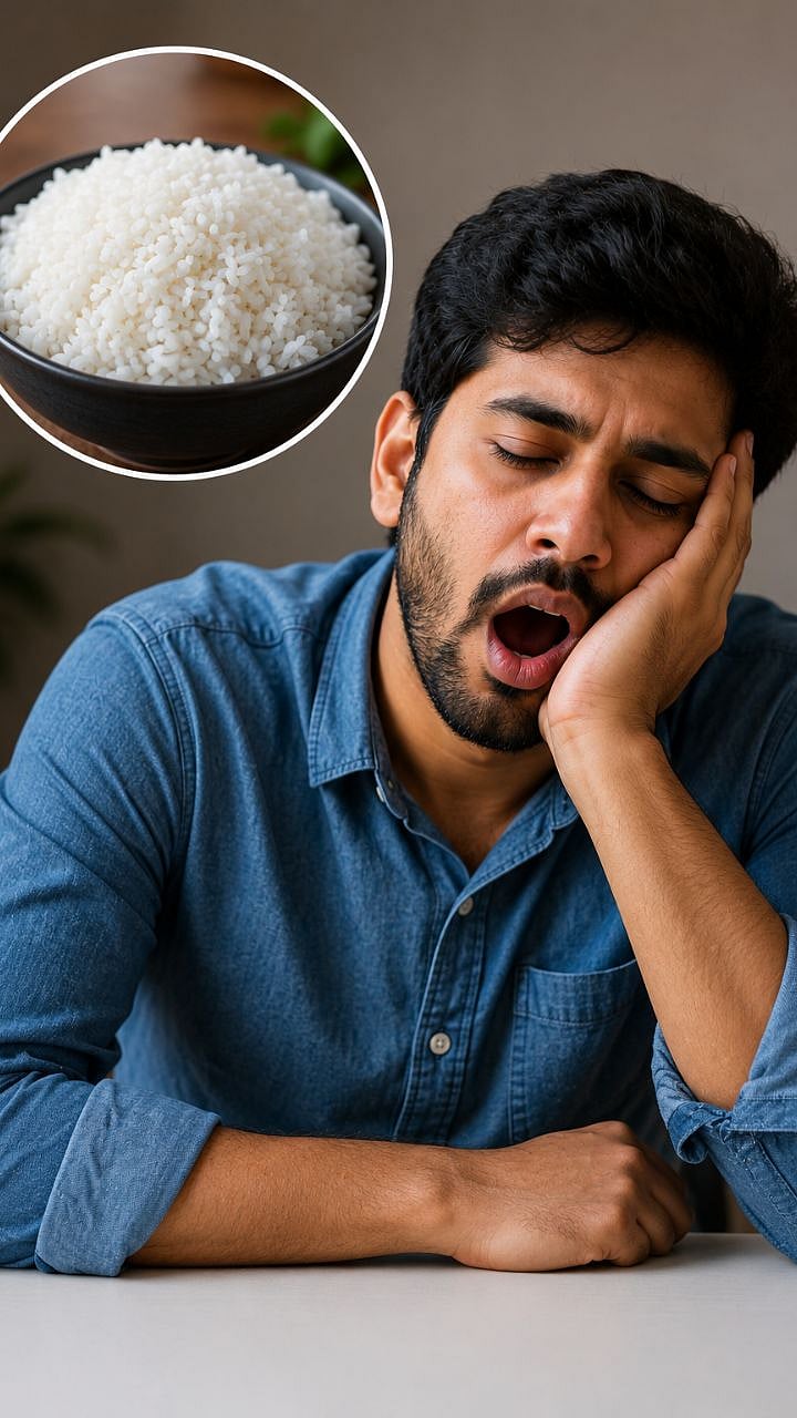 भात खाल्ल्यावर लगेच डुलक्या का येतात? 'या'मागे आहे मोठं शास्त्रीय कारण ...