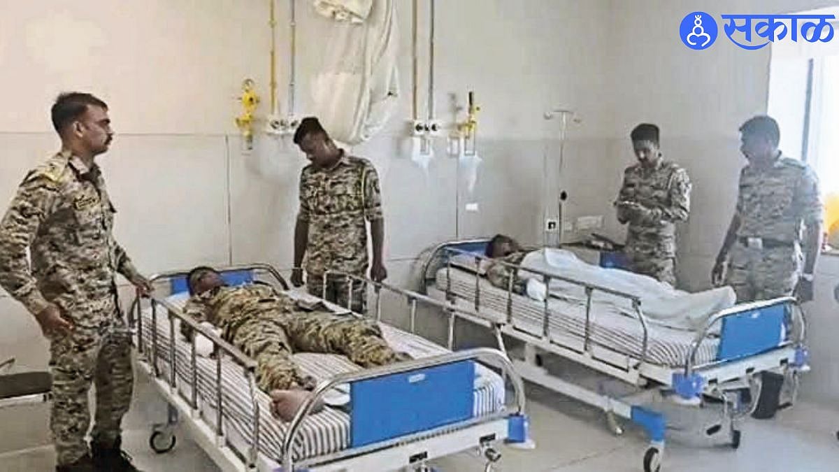 Police Mock Drill: स्मोक ग्रेनेड स्फोटात चार पोलिस जखमी प्रशिक्षणातील ...
