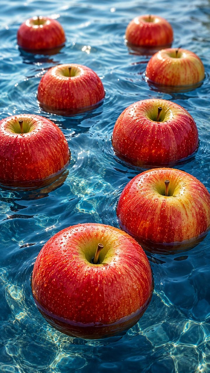 सफरचंद पाण्यावर का तरंगतं? | WHY DO APPLES FLOAT ON WATER? SCIENCE ...