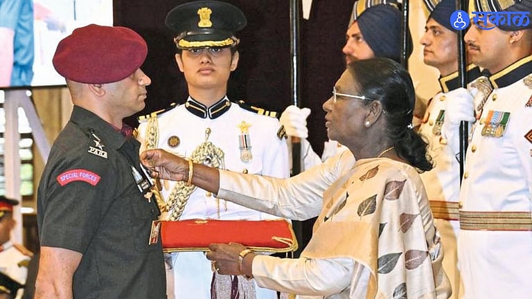 Military Bravery साताऱ्याच्या सुपुत्राचा शौर्यगौरव ले. कर्नल आदित्य ...