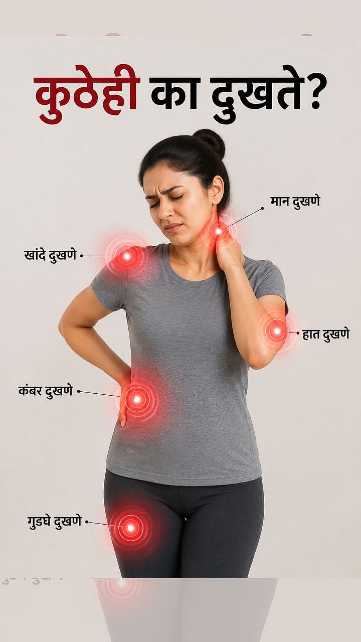 शरीरात अचानक कुठेही वेदना का सुरू होते?| Causes of sudden body pain red ...