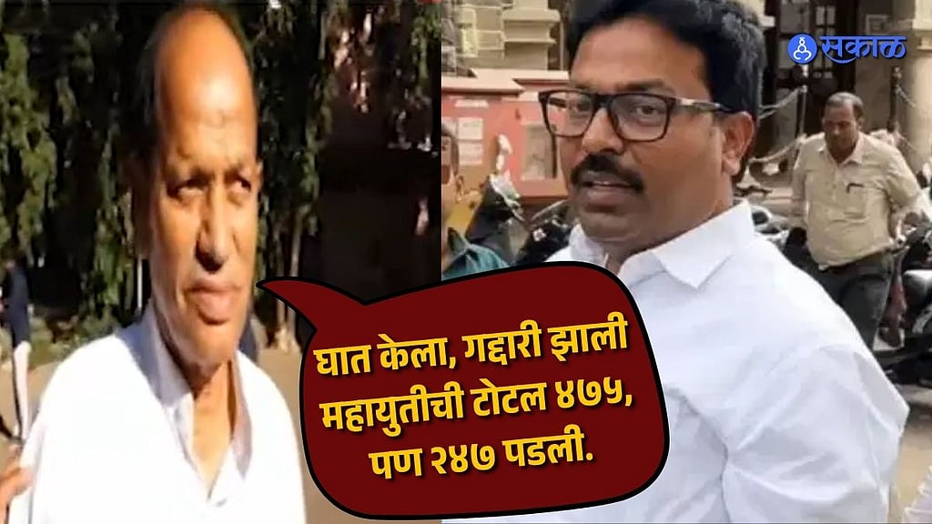 Gokul Gite Defeats Narendra Darade in Nashik MLC Election Major Setback ...