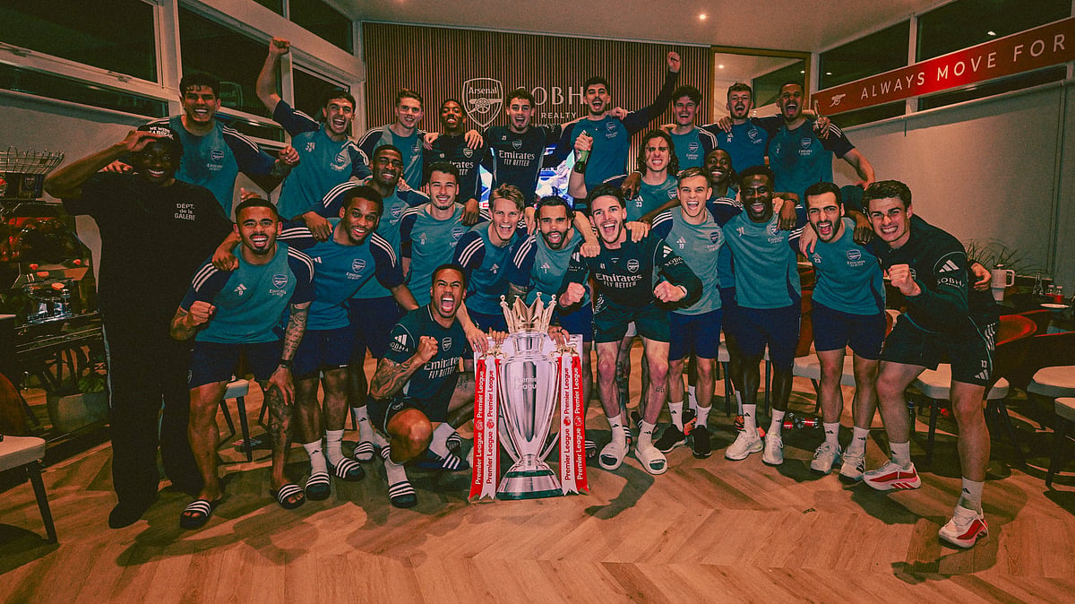 After 22 years, Arsenal are Premier League Champions