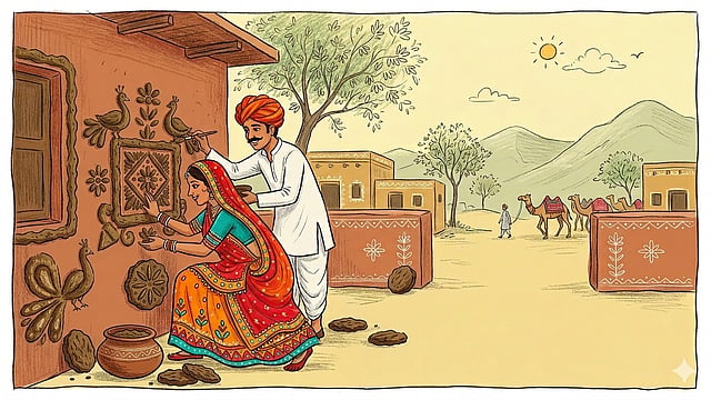 How cow dung walls are helping Rajasthan’s villages beat extreme heat?