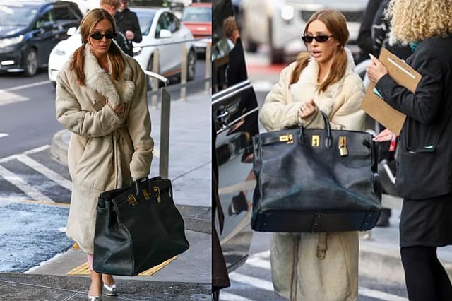 Bianca Censori Turns Heads With Massive $50K Hermès Carryall