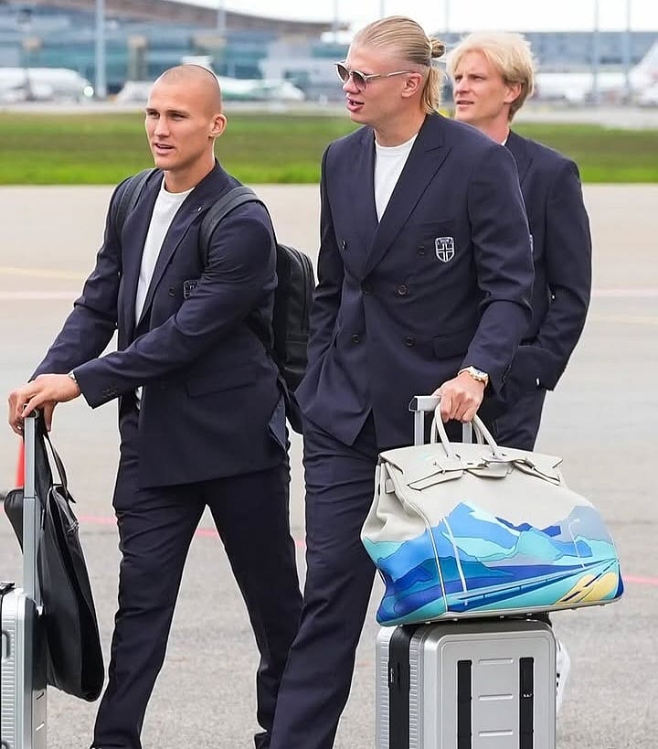 Take a look at every Hermes Birkin in Erling Haaland’s collection
