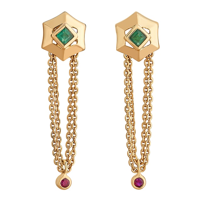 ZEN Diamond Aria Collection: Modern 18kt Gold Jewellery with Gemstones
